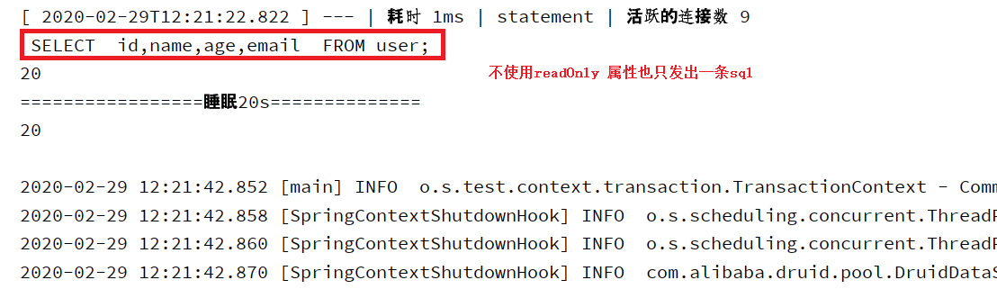 spring 事务管理之只读事务@Transactional(readOnly = true)-CSDN博客