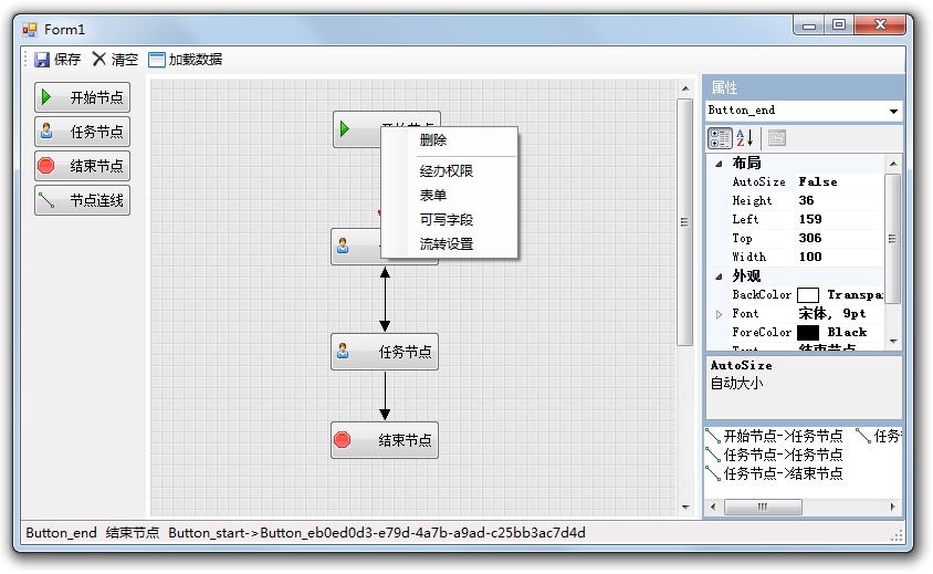 C# WinForm 工作流设计 工作流程图拖拽设计 +GDI 绘制工作流程图 大概功能说明一下：-CSDN博客