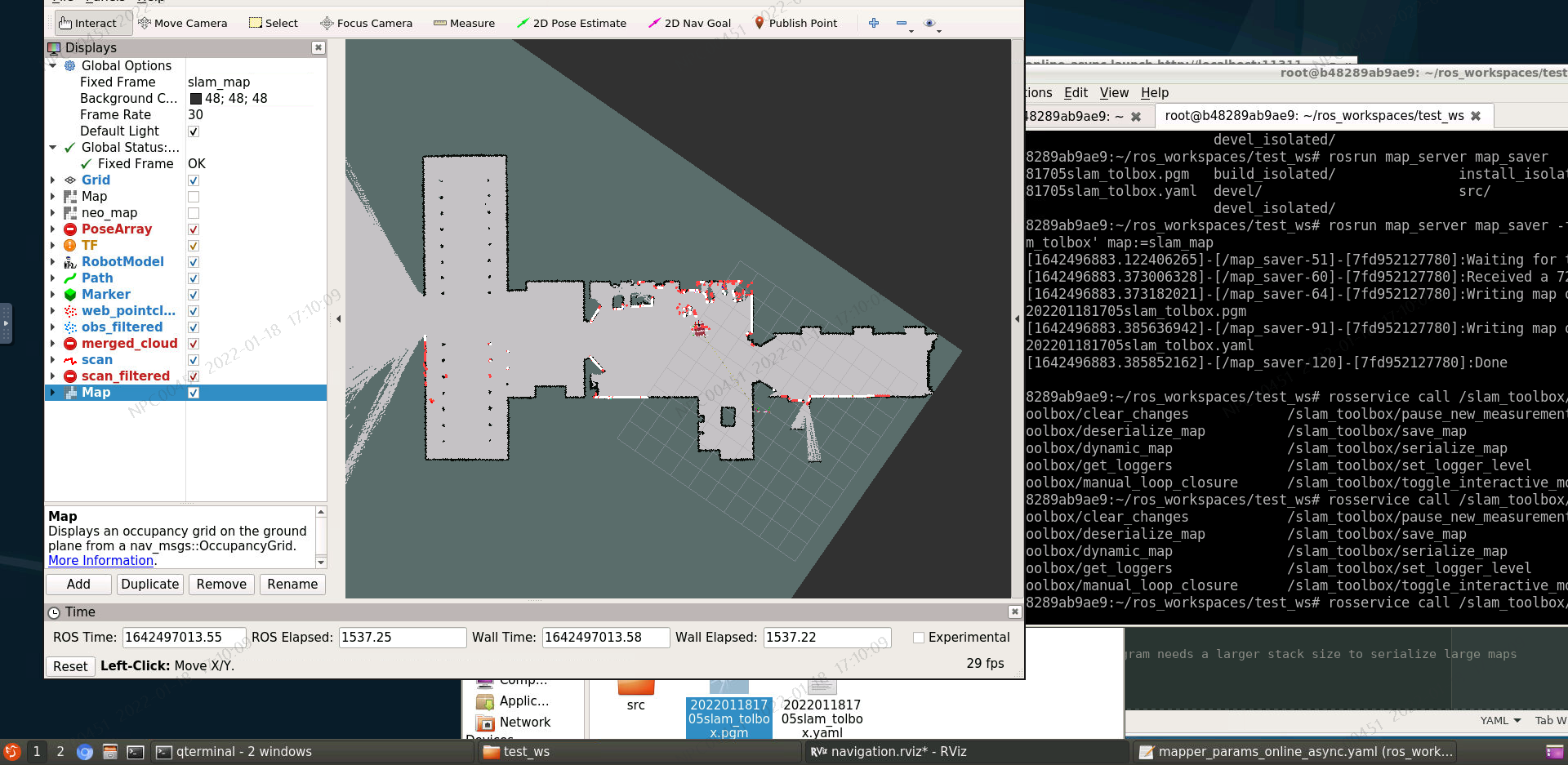 slam_toolbox-ros-melodic部署测试记录_slam toolbox-CSDN博客