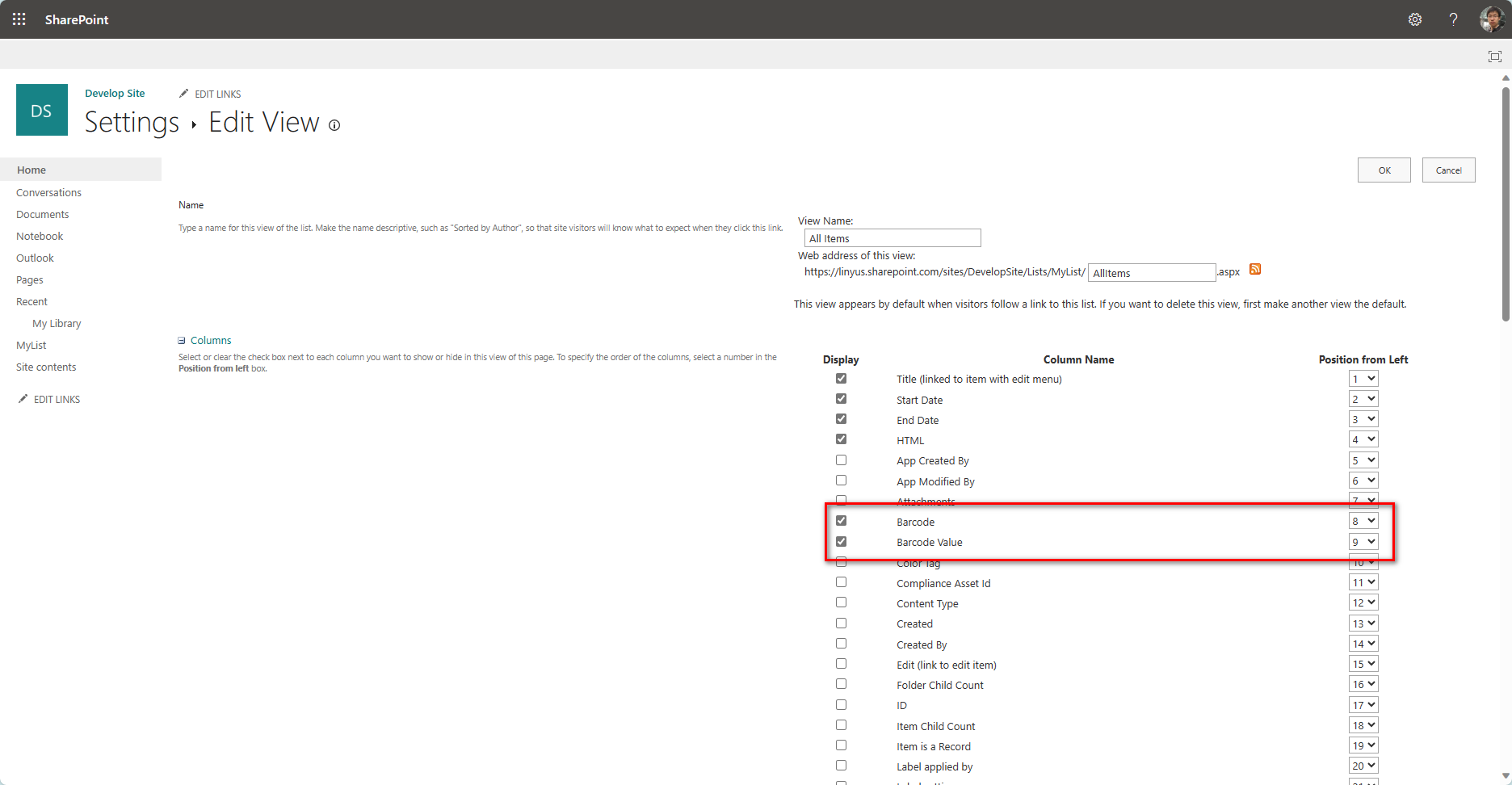 Sharepoint Online 列表启用条形码 Csdn博客
