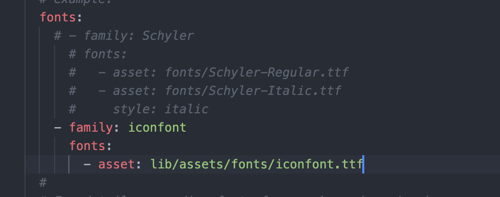 Flutter中使用 iconfont 图标_idea flutter icondata 如何预览-CSDN博客