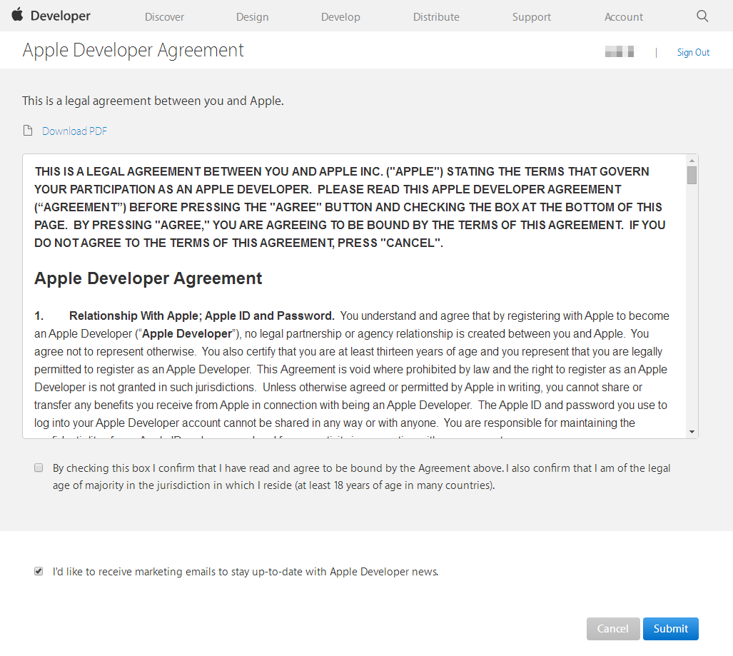 【IOS学习之常见问题】 Program License Agreement updated_apple developer program license agreement-CSDN博客