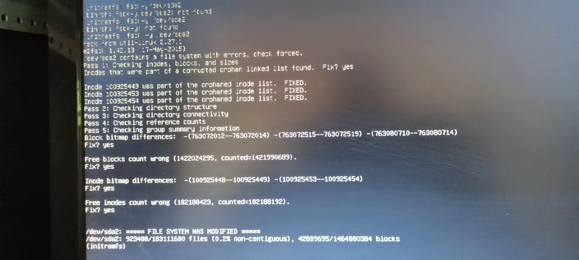 The server boot prompt Busybox V1.22.1 Built-in shell (ASH) solution - Programmer Sought
