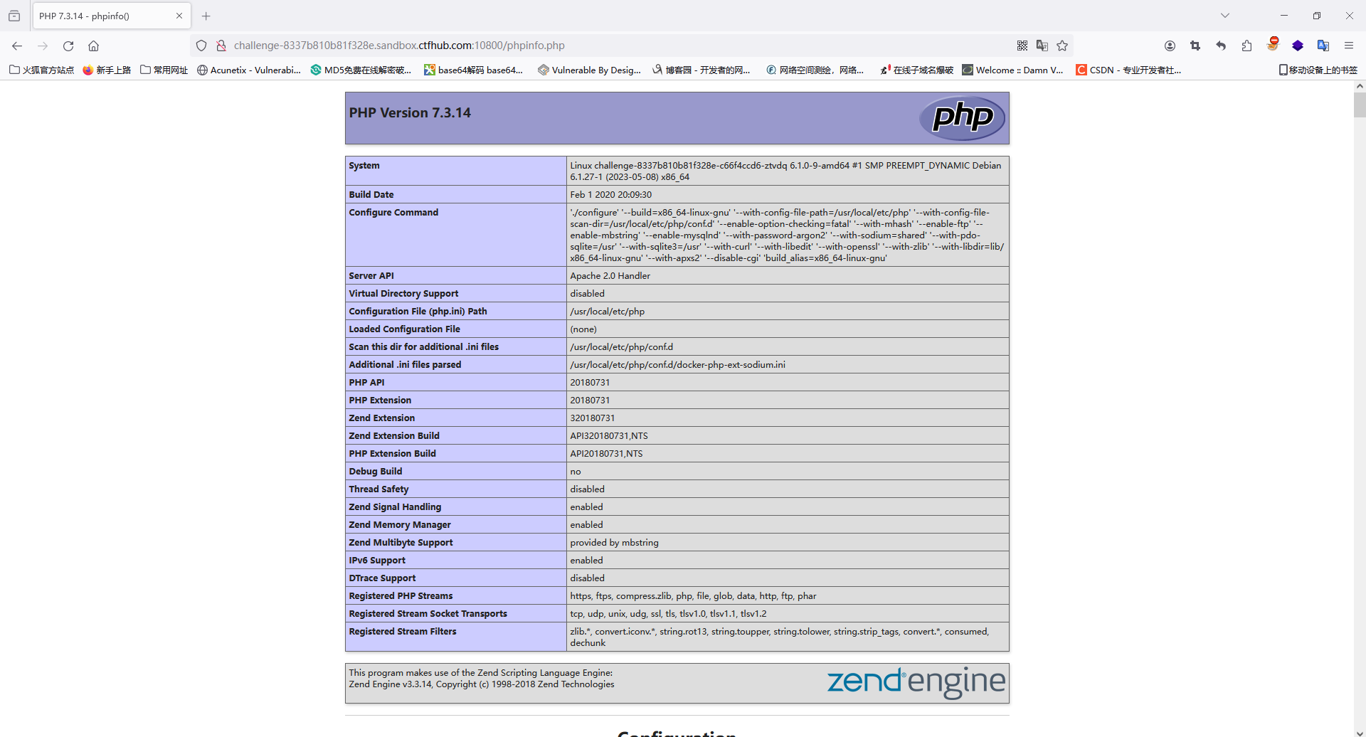CTFHUB-web-信息泄露-PHPINFO_ctfhubphpinfo-CSDN博客