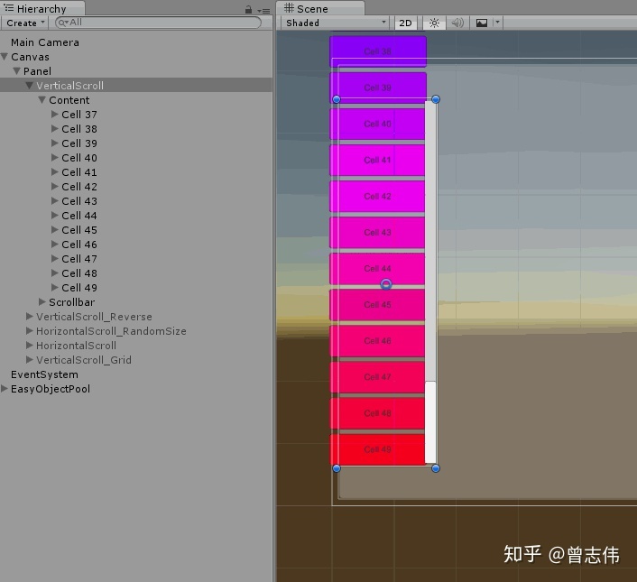 Unity循环滚动列表 【unity游戏开发】loopscrollrect组件 Csdn博客