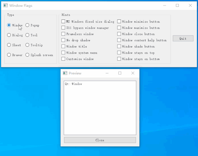 qt popup窗口_Qt官方示例窗口标志-CSDN博客