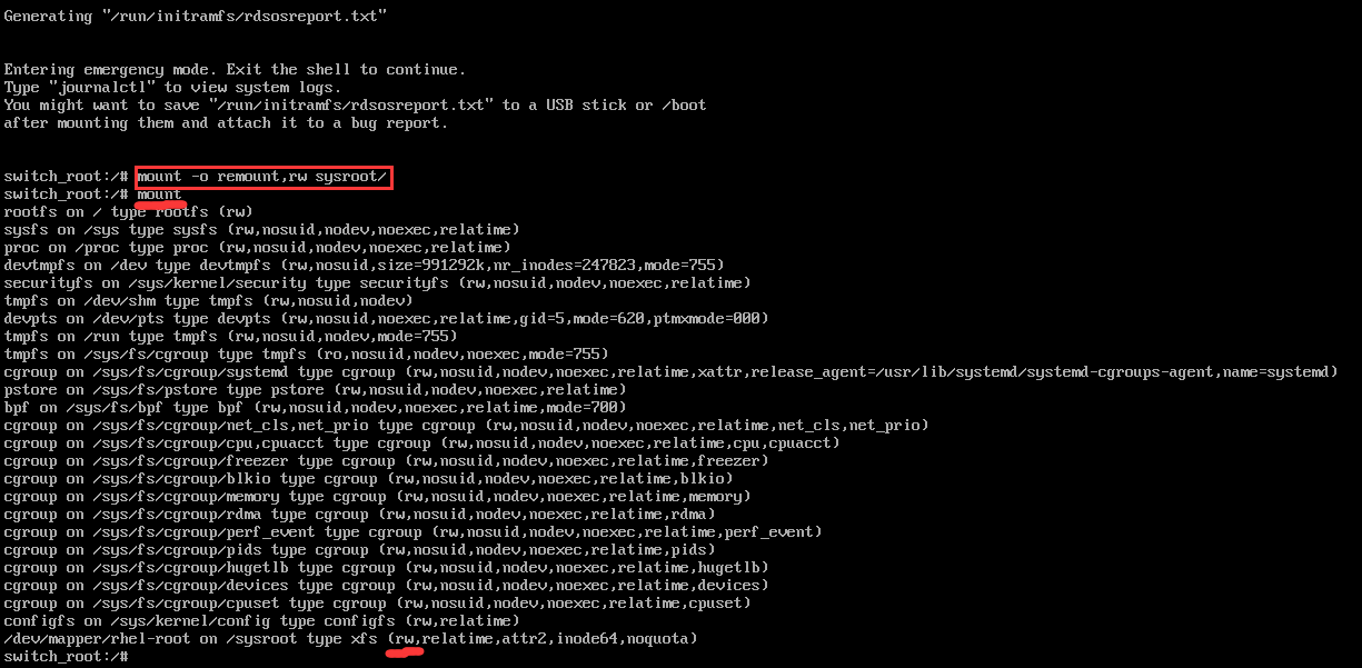RHEL8修改root密码_红帽8修改root密码_素数之恋的博客-CSDN博客