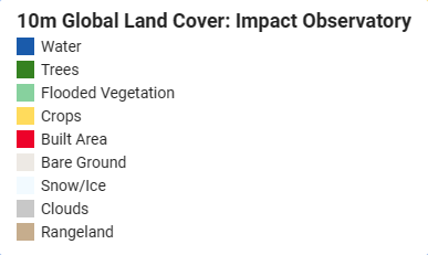 GEE | 2017-2021年全球10m分辨率土地覆盖数据（ESRI）_esri10米土地覆盖-CSDN博客