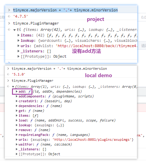 tinymce自定义插件报错：Uncaught TypeError: Cannot read properties of undefined (reading ‘registry ...
