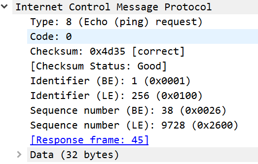 Educoder | 计算机网络实验-Ping命令与ICMP协议分析_第1关:抓取ping命令中的icmp包-CSDN博客