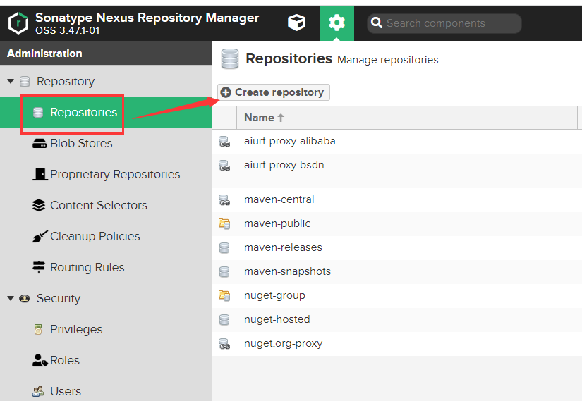 Docker安装Nexus Repository_docker-central nexus repo manager-CSDN博客