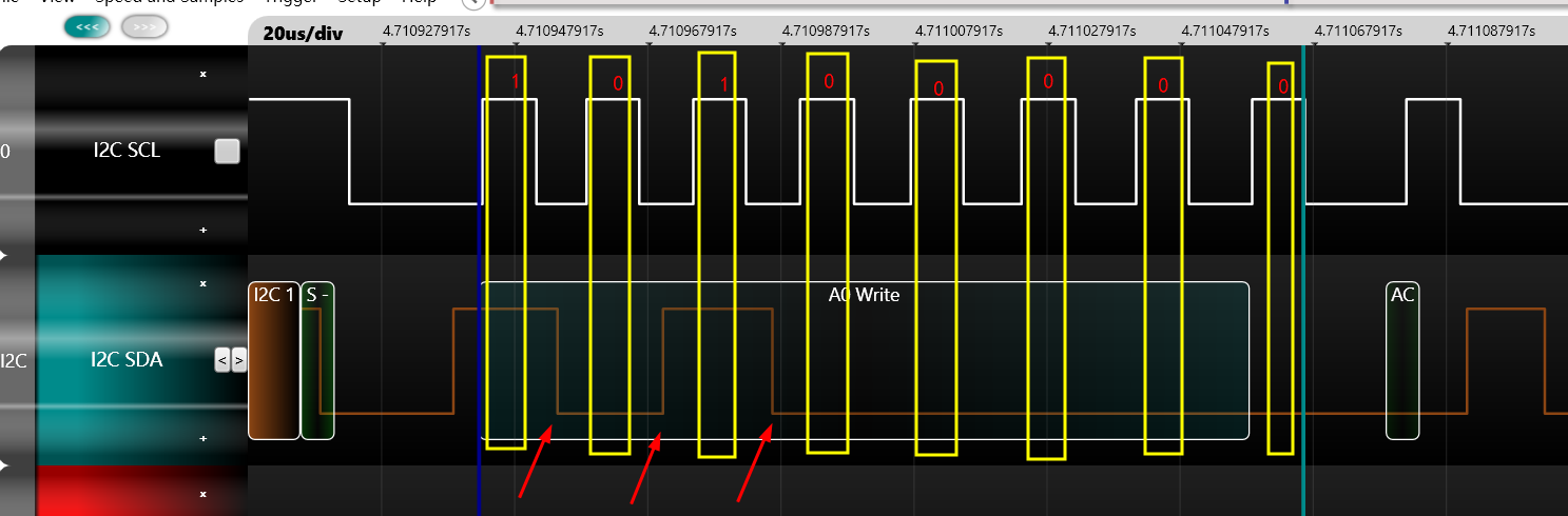 IIC代码波形对照详解_iic波形-CSDN博客