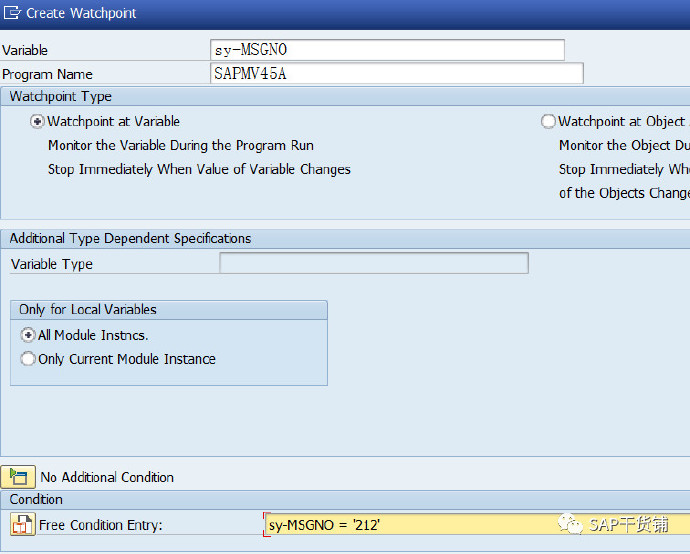 DEBUG系列三：使用F9和watchpoint_SAP刘梦_新浪博客-CSDN博客