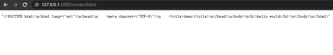 Flask 学习 90flask Restx 返回 Html 内容flask 返回了html源码 Csdn博客