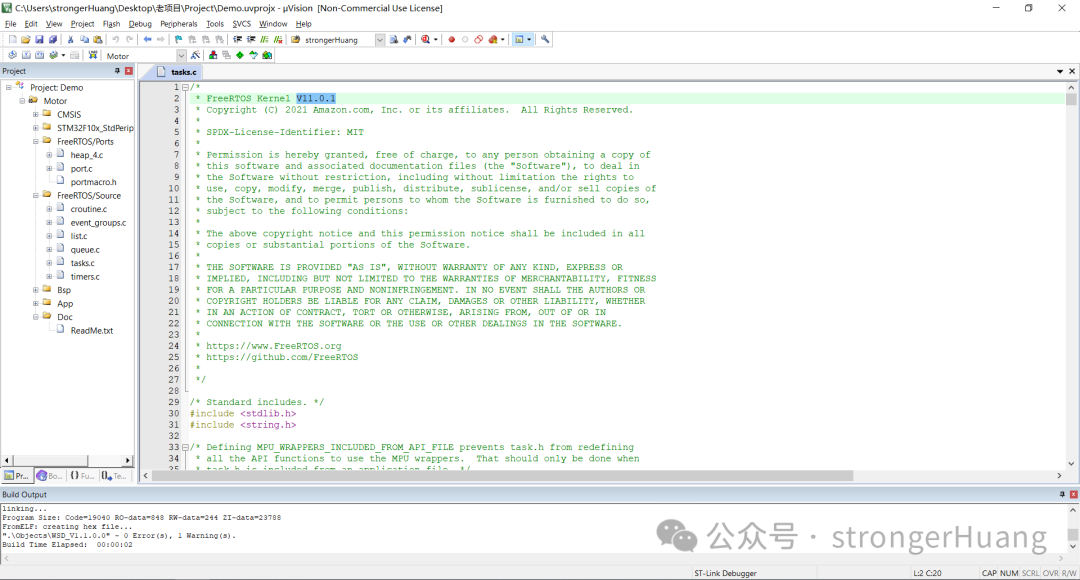 FreeRTOS V11.0升级了多项重要功能，兼容V10版本-CSDN博客