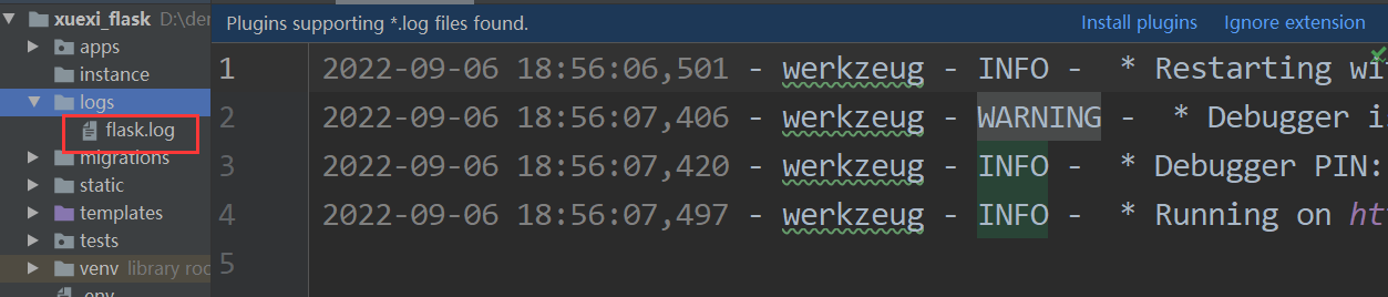Flask 学习 53logging日志文件的使用flask Logging配置文件上海 悠悠的博客 Csdn博客 5117
