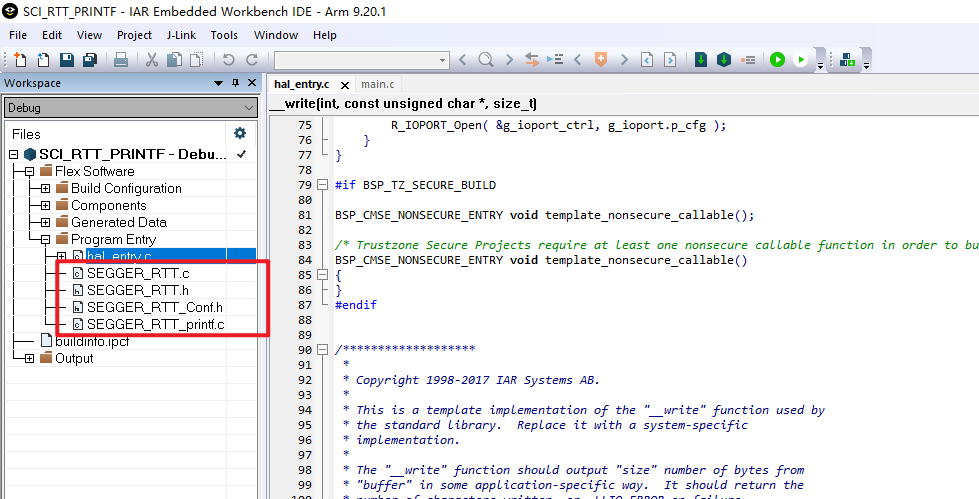 基于IAR搭建MCU串口与RTT Viewer打印-CSDN博客