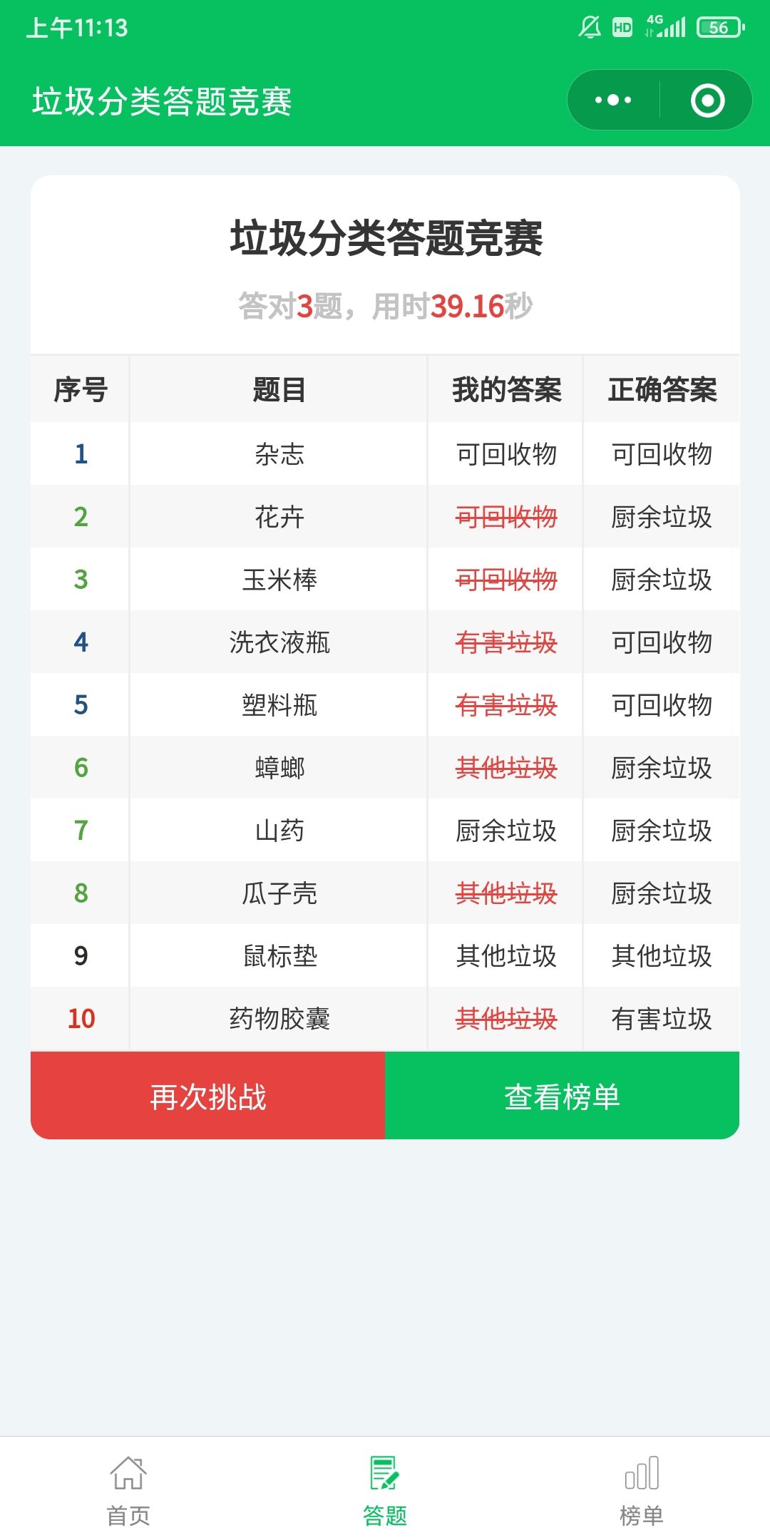 垃圾分类知识答题竞赛活动垃圾分类知识答题库 Csdn Csdn博客 2931