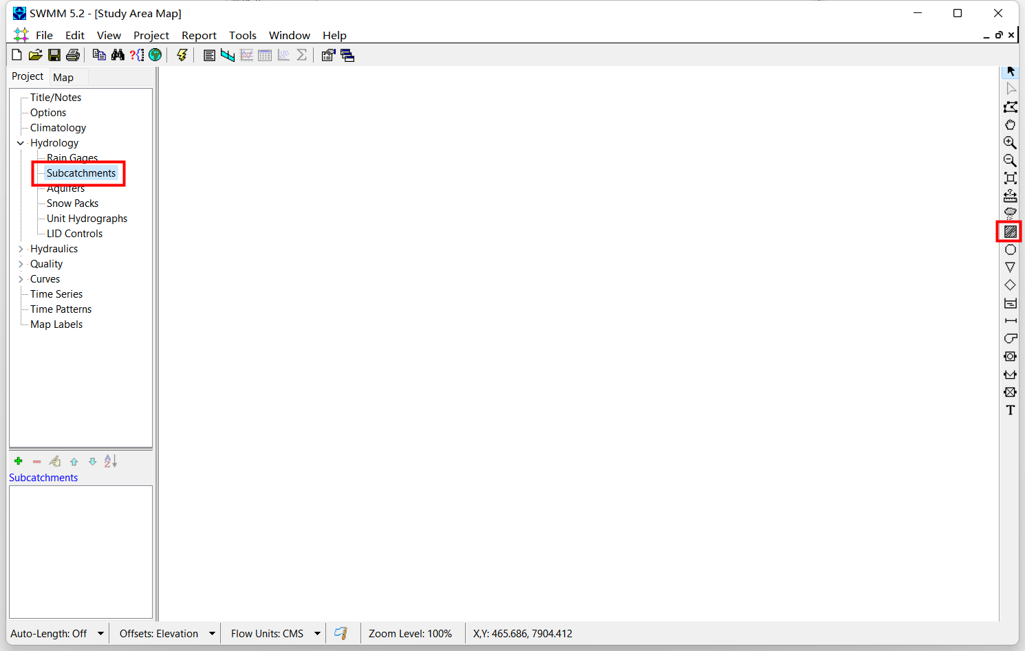 SWMM从入门到实践教程 02 快速入门案例的绘制-CSDN博客