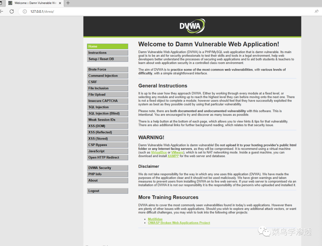 DVWA靶场搭建-CSDN博客