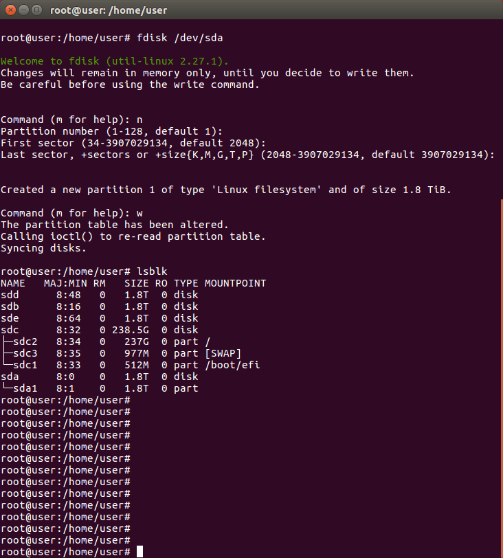 Ubuntu系统下制做软raid_ubuntu raid-CSDN博客