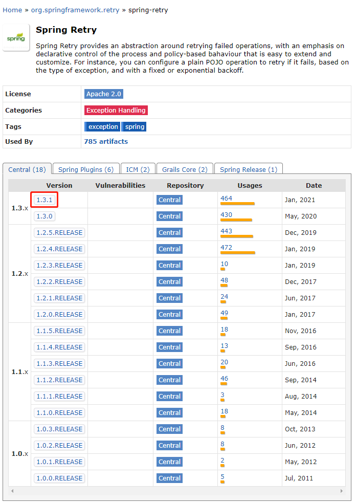 Spring-retry优雅重试_spring-retry recover_XYLANCC的博客-CSDN博客