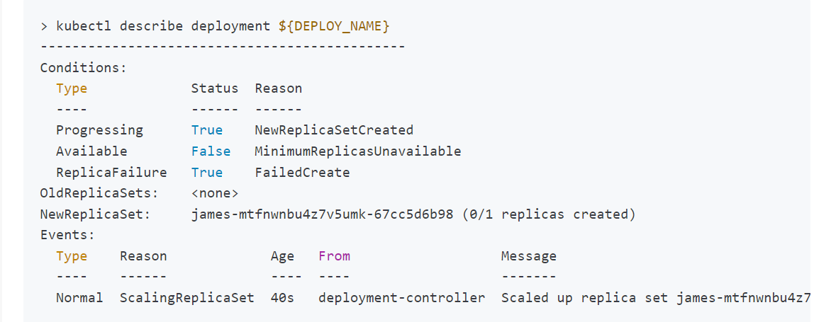 k8s通过deployment创建pod失败排查-CSDN博客