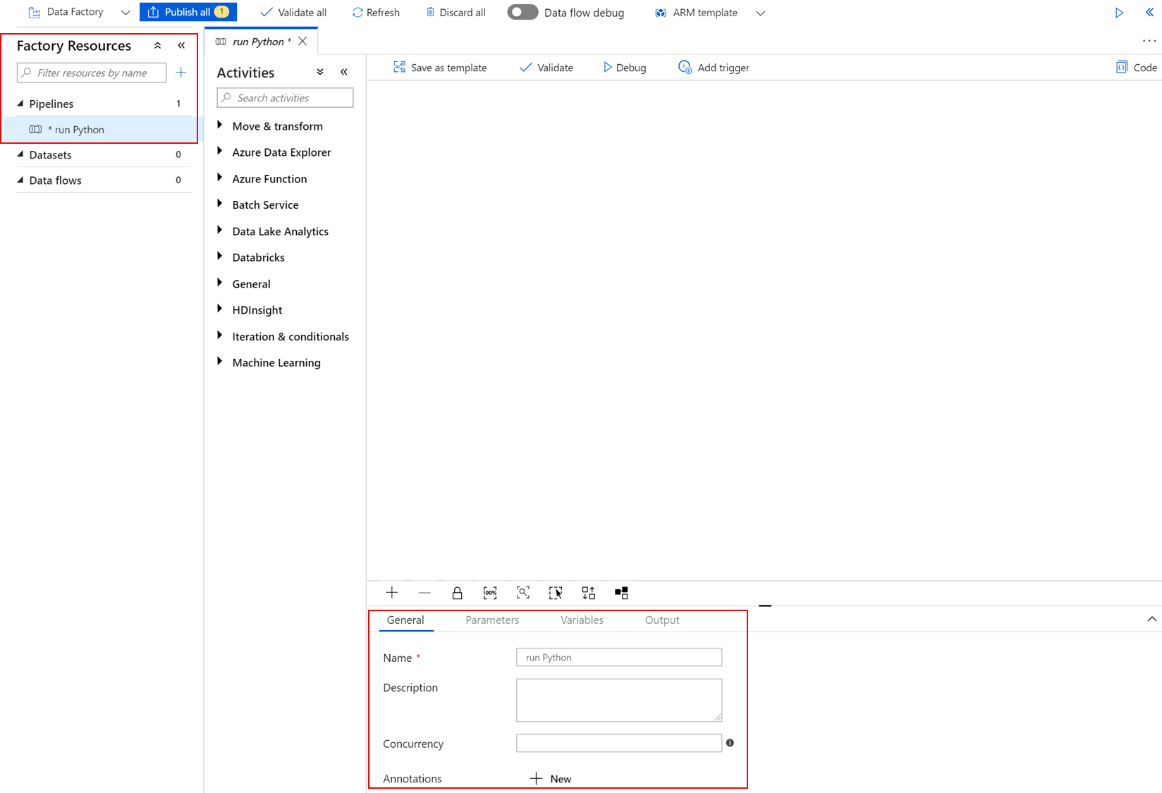 使用 Azure Batch 通过 Azure 数据工厂运行 Python 脚本_azure 数据工厂 脚本 教程-CSDN博客