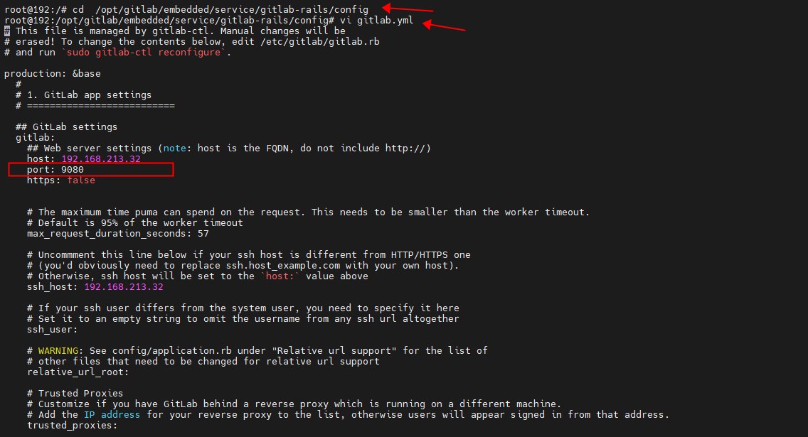docker部署gitlab后，将http,ssh克隆端口改成对应服务的端口号_docker gitlab 修改克隆地址-CSDN博客