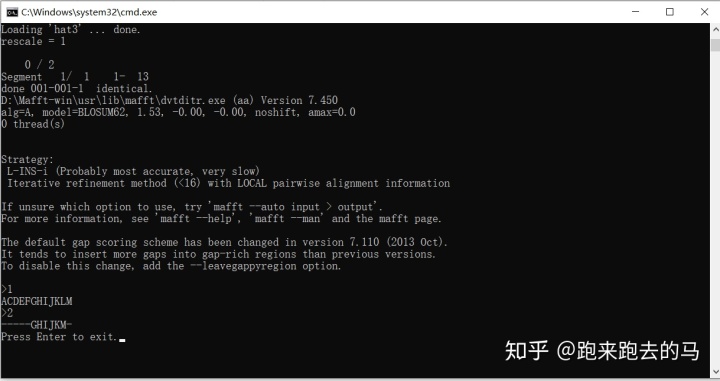 clustalw序列比对_生信学习笔记——Python+Mafft实现批量化多序列比对_weixin_39684228的博客-CSDN博客