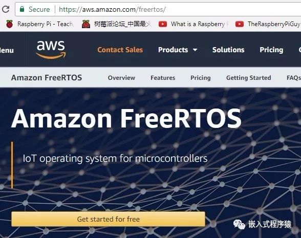 AWS将freeRTOS纳入麾下，成freeRTOS独家冠名-CSDN博客