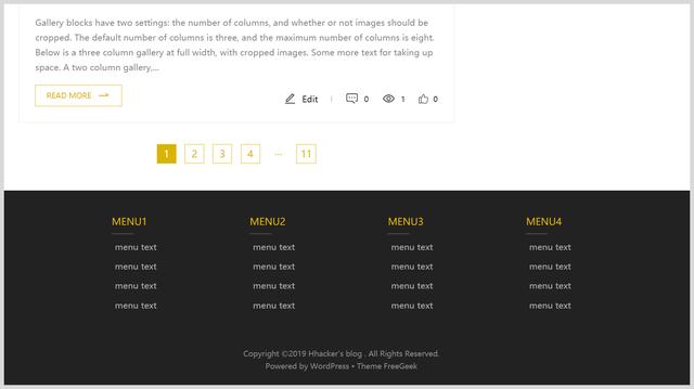 如何将footer标签固定在底部_真香，30天做一套wordpress主题（第7天）：公共底部...-CSDN博客