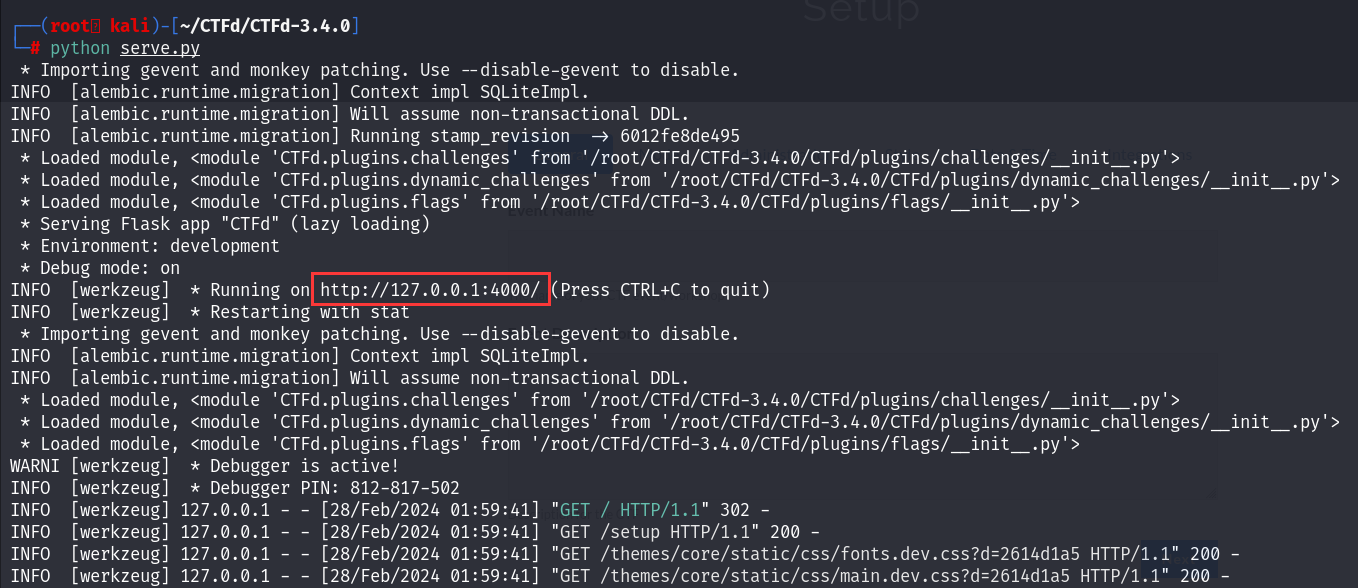【靶场搭建】kali搭建CTFd静态靶场_ctfd kali-CSDN博客