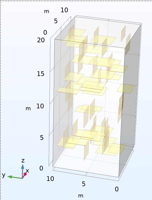 矩形三维随机裂隙网络。 使用COMSOL with Matlab接口编程。 可以直接导入COMSOL中，无需CA_matlab导出的裂隙面怎么导入comsol-CSDN博客
