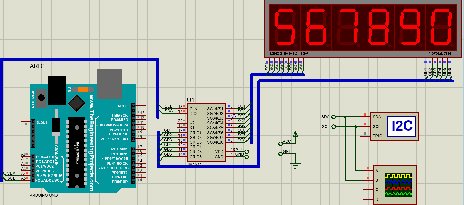 从 TM1637 看一看非常规 I2C_tm1650和1637-CSDN博客
