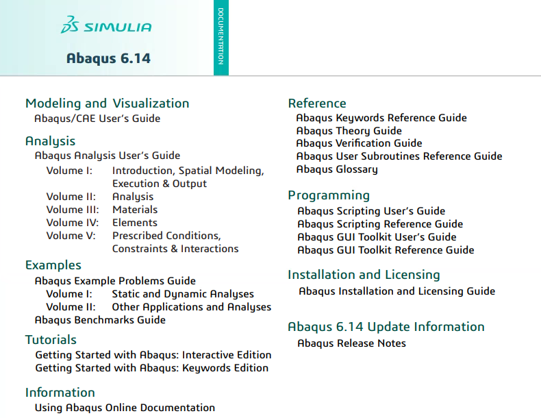 abaqus安装分析用户手册_剑桥大学工程系ABAQUS常见问题解答翻译连载（1）：通用问题...-CSDN博客