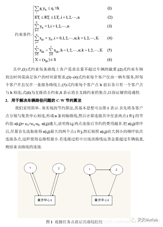 【vrp问题】基于节约算法cw求解带硬时间窗的车辆路径规划问题(vrptw)matlab源码 Matlab工作室 博客园