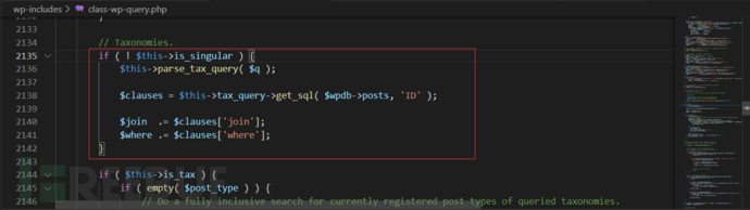 WordPress SQL 注入漏洞（CVE-2022-21661 分析与复现）-CSDN博客