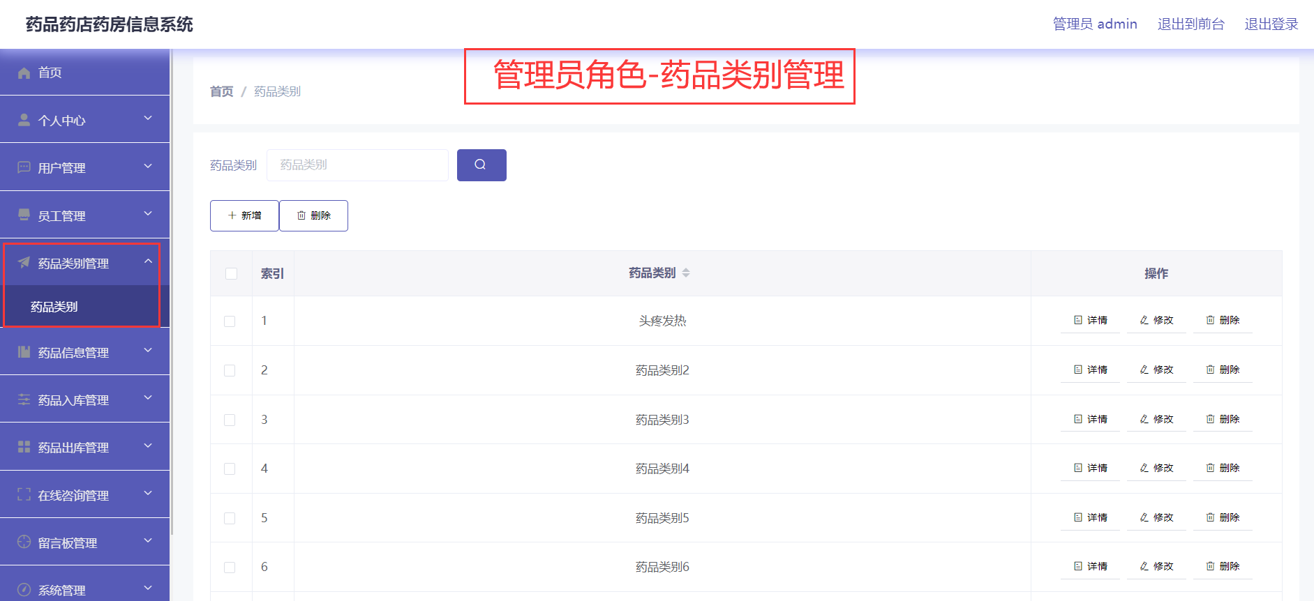Java毕业设计 基于springbootvue药品药店药房信息系统设计与实现，基于java的药店管理系统，药店系统，药品管理系统，药店出 