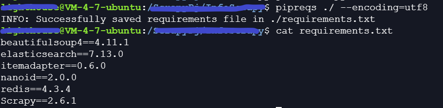 获取python项目的requeirementtxt文件github Requirementtxt Csdn博客 
