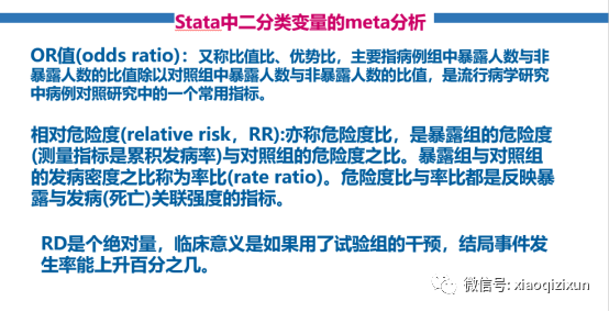 【大咖讲坛】Stata中二分类、连续性资料的meta分析（一）_二分类数据meta分析 stata代码-CSDN博客