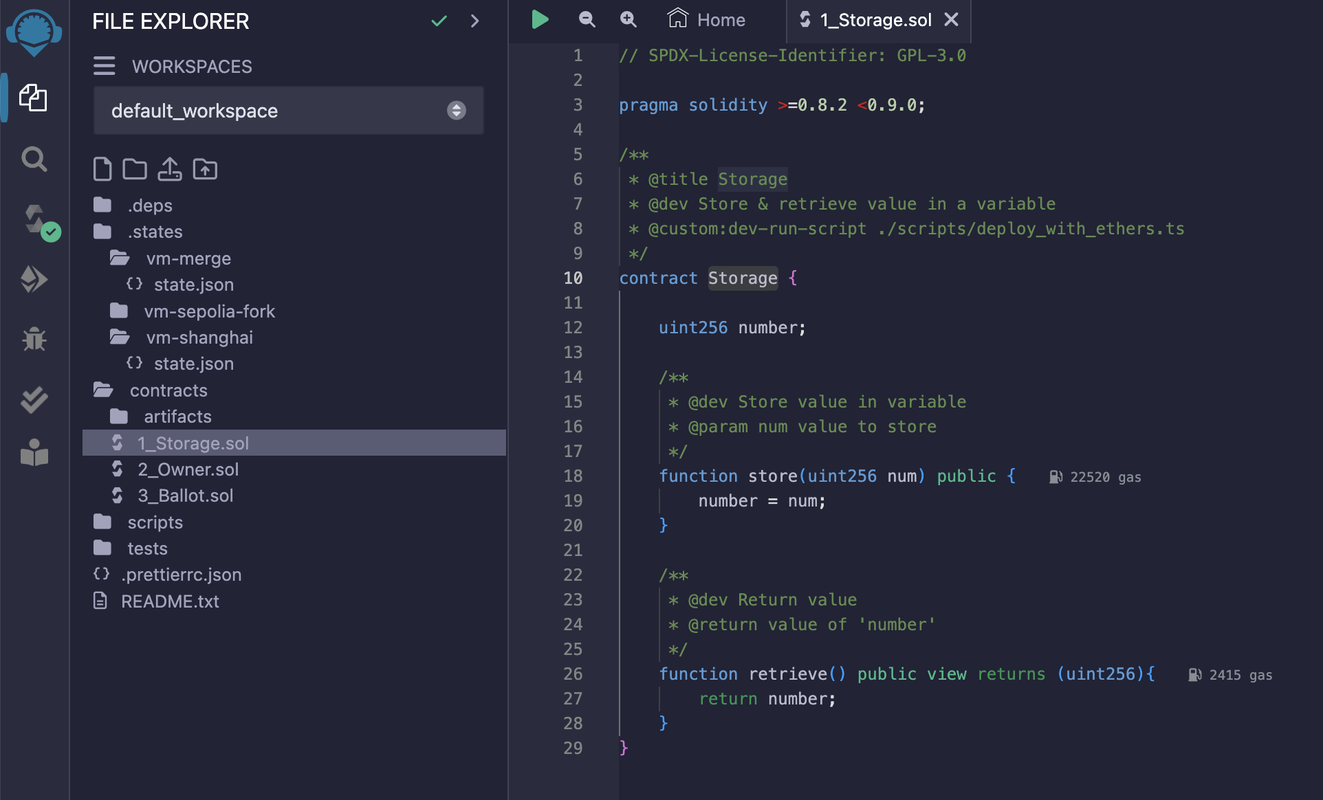 使用remix发布智能合约_remix智能合约-CSDN博客
