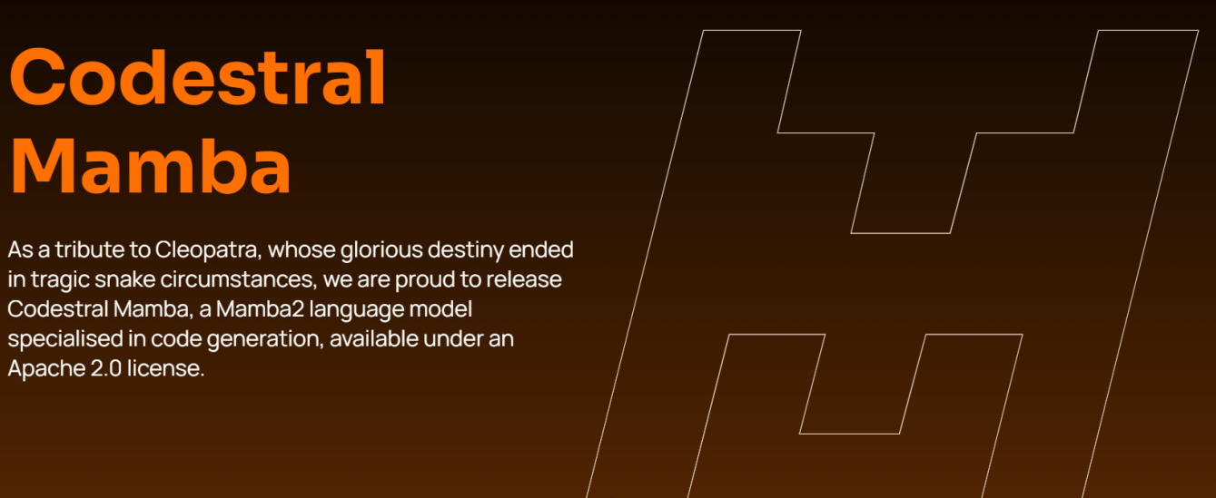 Codestral Mamba：AI编程领域的新霸主-CSDN博客