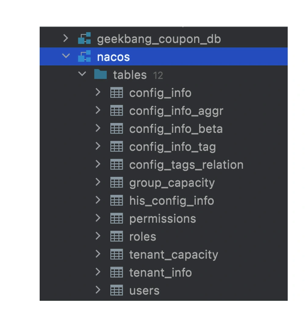 SpringCloud之注册中心nacos安装_create schema nacos authorization nacos;-CSDN博客