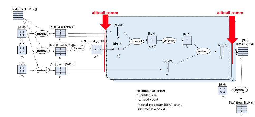 基于 DeepSpeed-Ulysses 的 SequenceParallel 介绍及软件实现_deepspeed的序列并行-CSDN博客