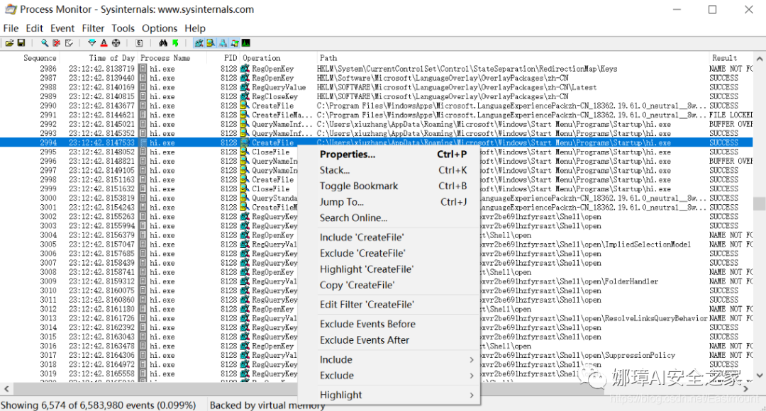[系统安全] 三十五.Procmon工具基本用法及文件进程、注册表查看_procmon使用教程-CSDN博客