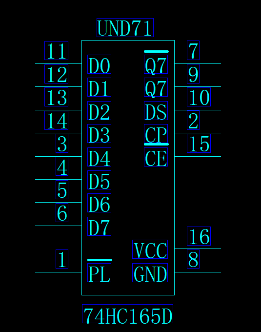 74HC165并转串级联芯片学习记录_74hc165级联-CSDN博客