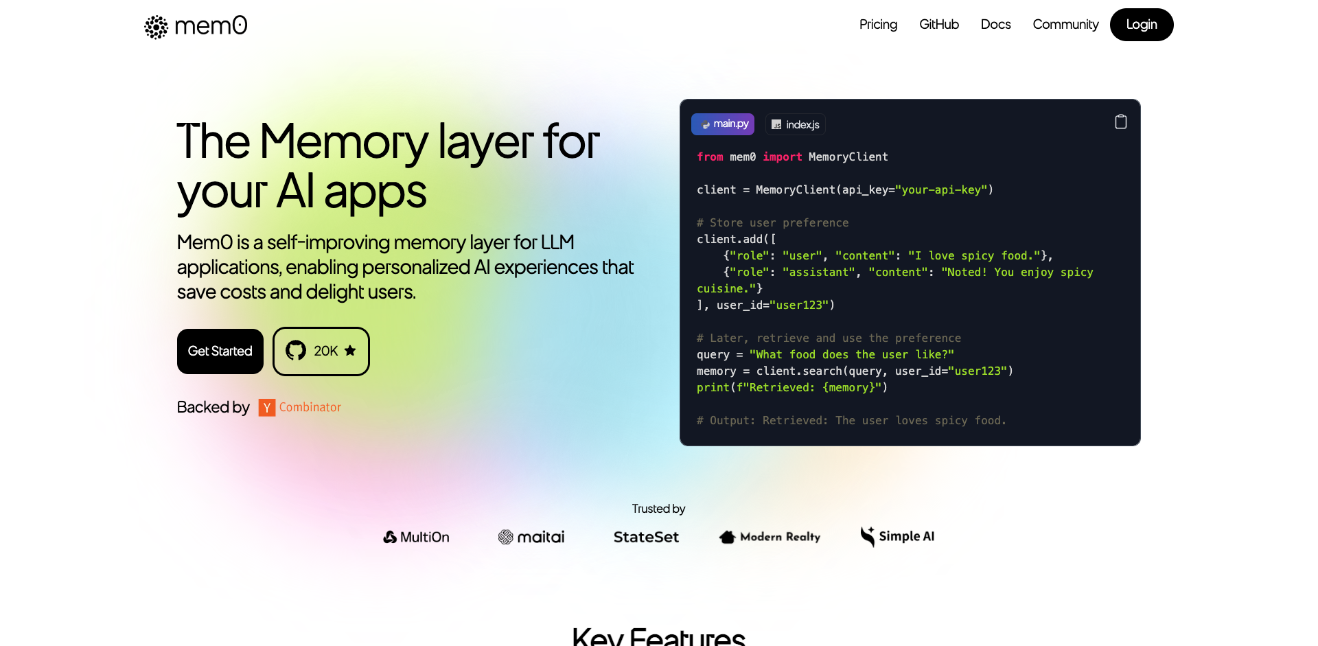 mem0学习资料汇总 - 为AI应用添加智能记忆层-CSDN博客