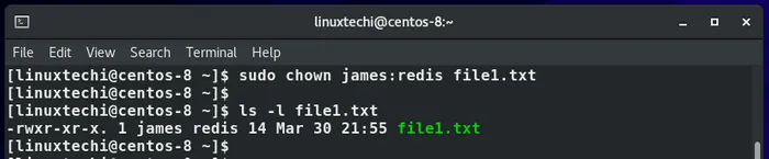 linux chown 命令实例讲解_chown命令用法-CSDN博客