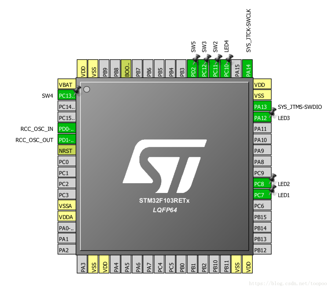 stm32l4 外部中断按键会卡死_STM32CubeMX教程GPIO输入之外部中断-CSDN博客